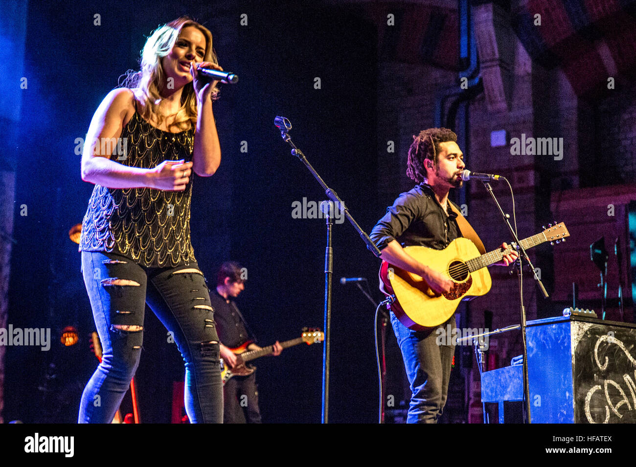 The Shires performing at Cambridge Corn Exchange Featuring: The Shires ...