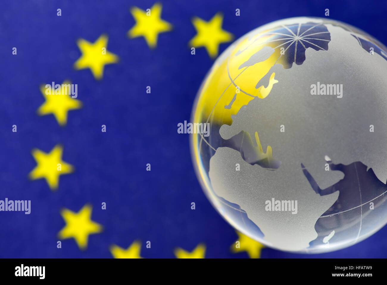 Globe flag hi-res stock photography and images - Alamy