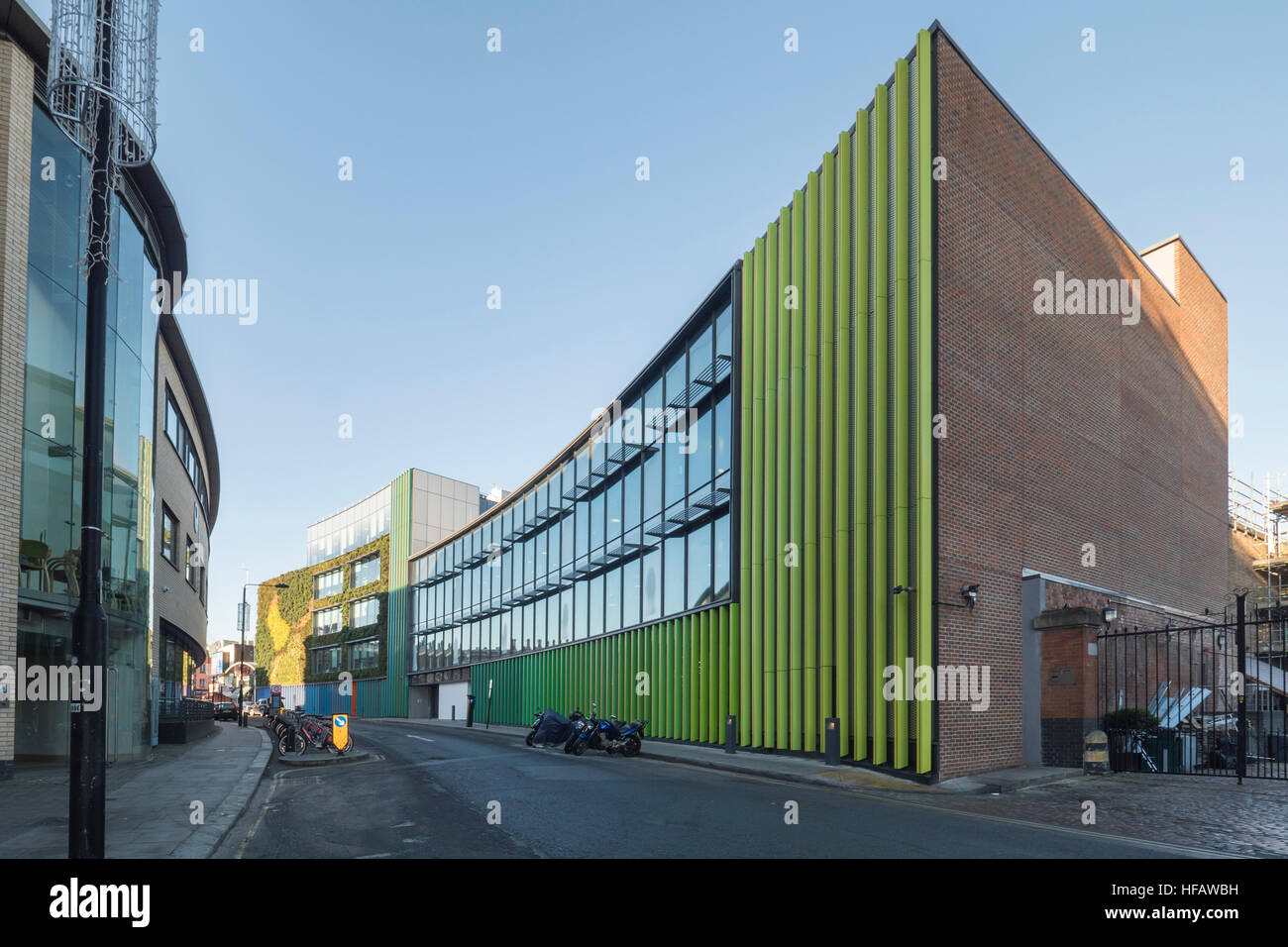 MTV studios in Hawley Crescent Camden Town London after completion of ...