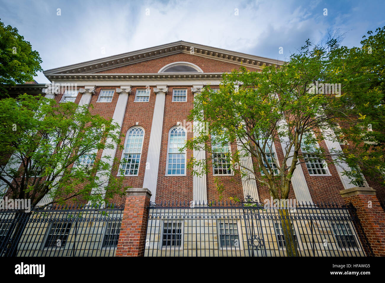 Lehman Hall, at Harvard University, in Cambridge, Massachusetts Stock ...