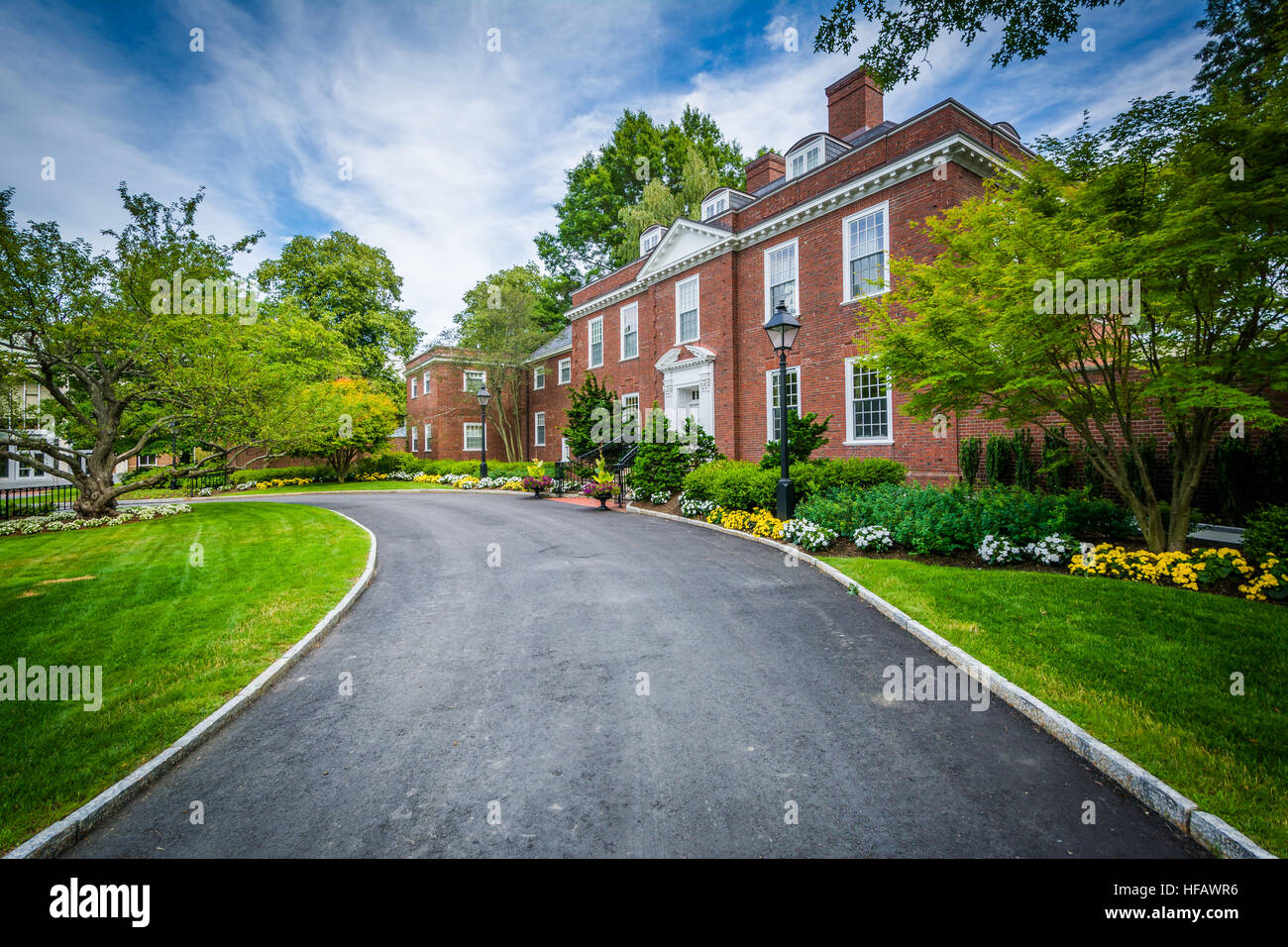 The Dean's House, at Harvard Business School in Boston, Massachusetts ...