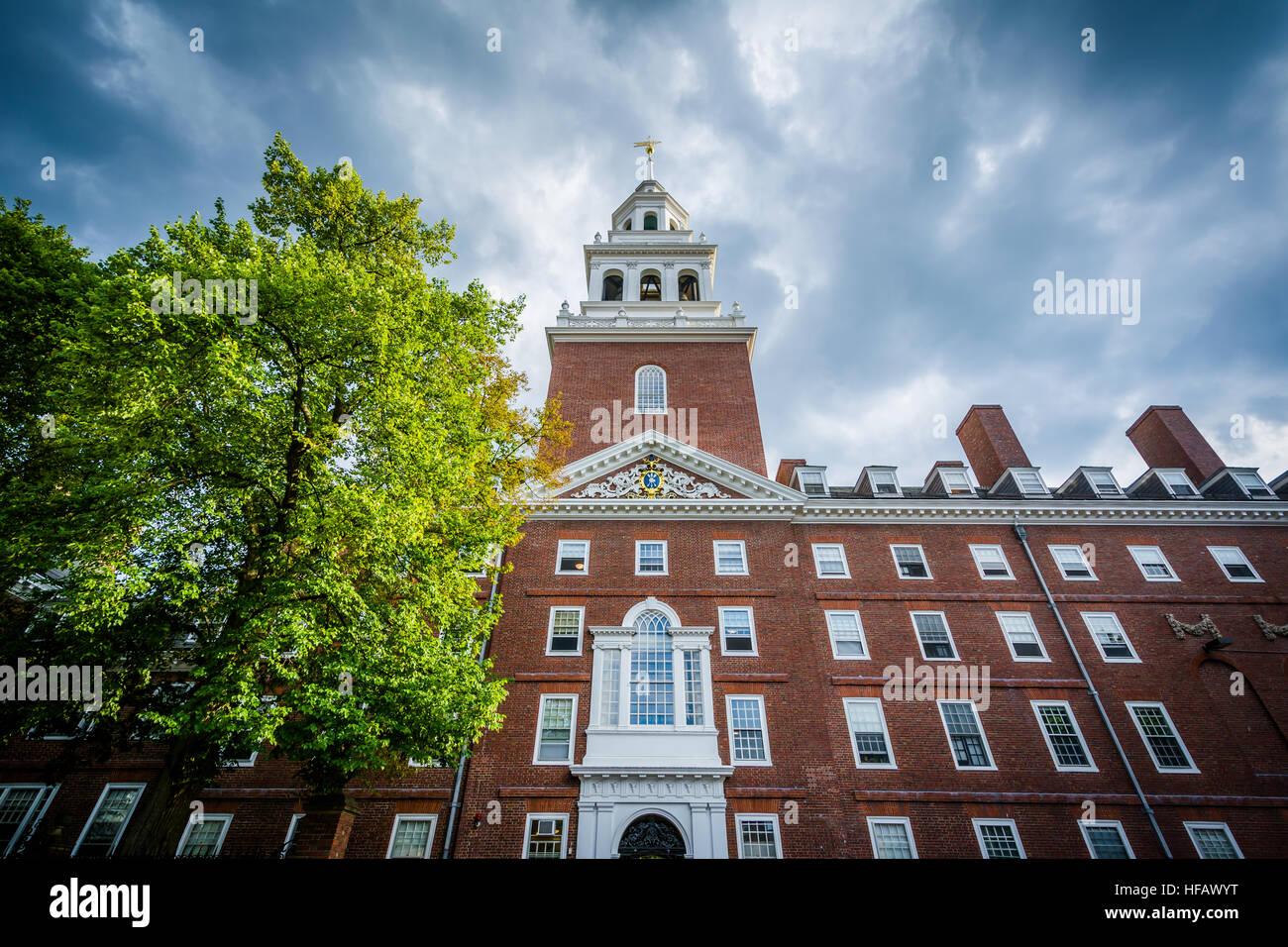 The Lowell House, at Harvard University, in Cambridge, Massachusetts ...
