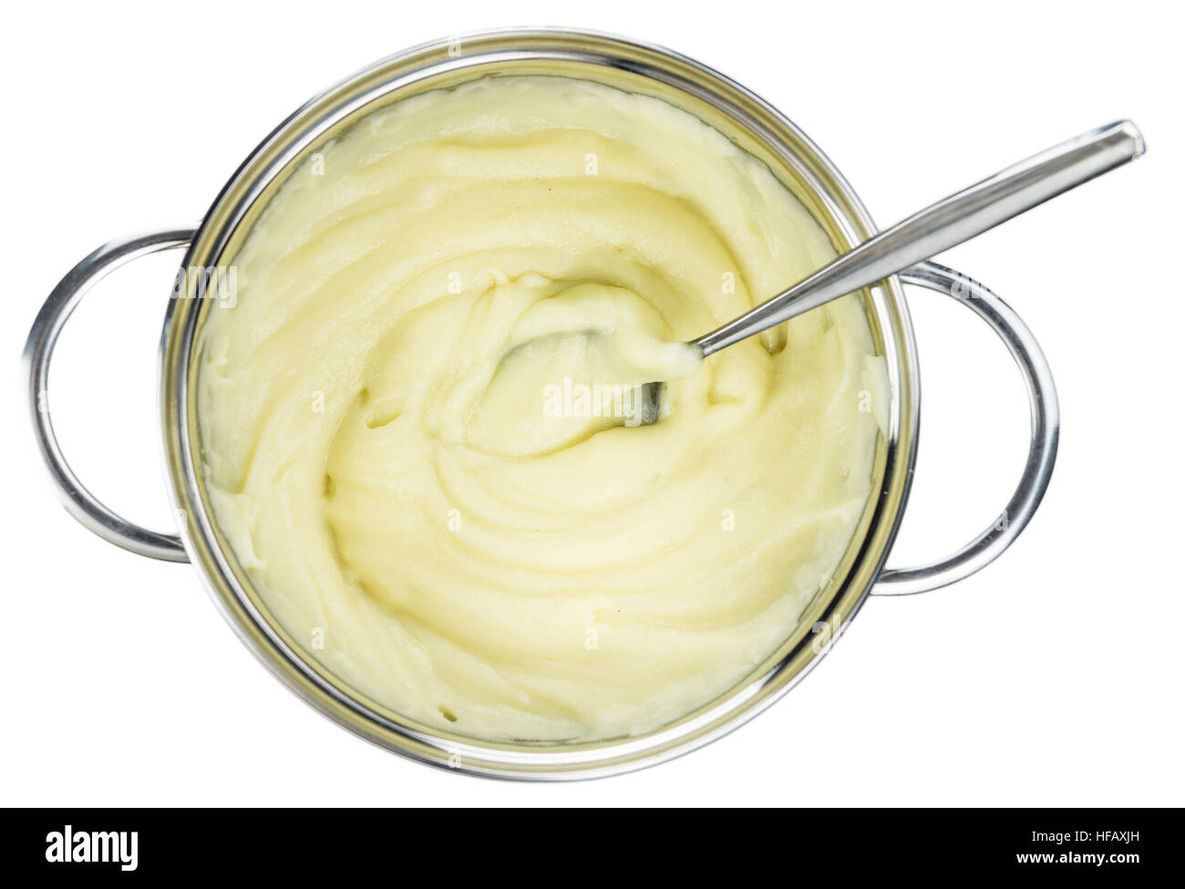 Mashed potato isolated on white hi-res stock photography and images - Alamy