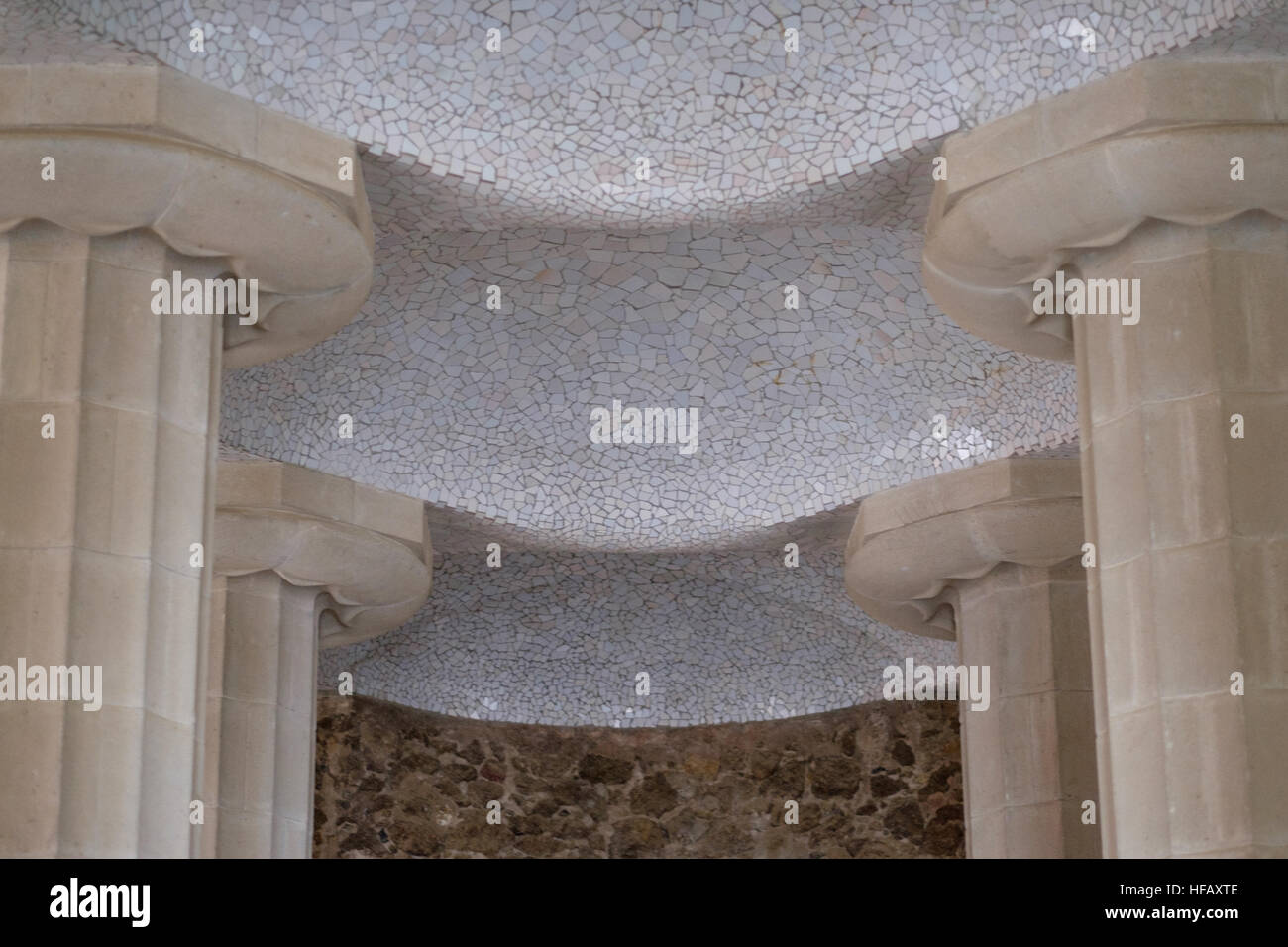 Columns gaudi hi-res stock photography and images - Alamy
