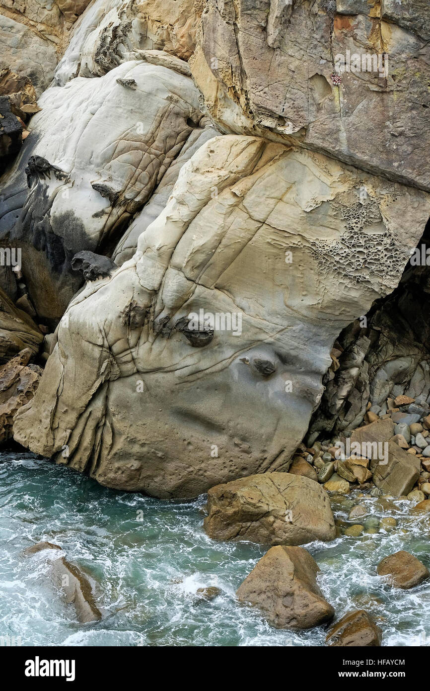'Faces by the Sea' explores the geological formations along the ...