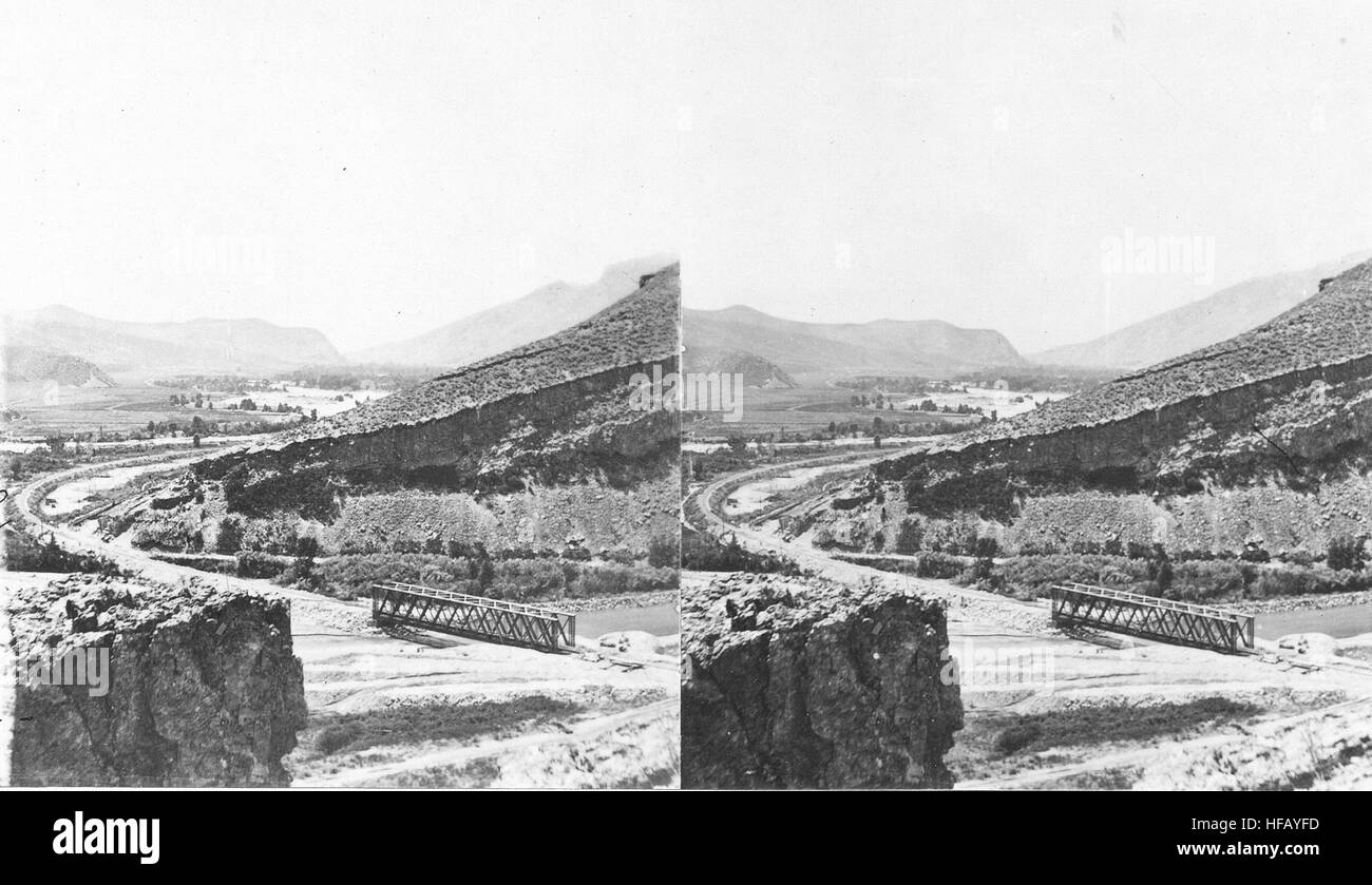 West from the summit of the ridge through which Tunnel Stock Photo - Alamy