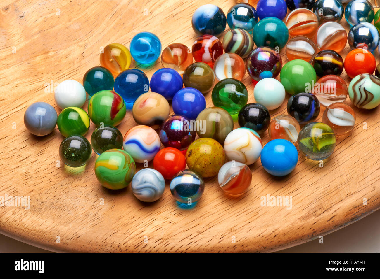 Wooden Marbles