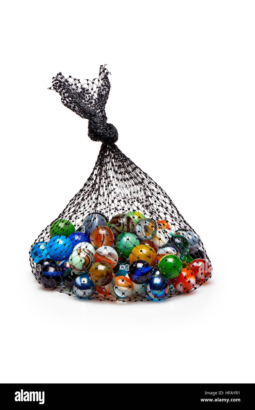 Bag of marbles hi-res stock photography and images - Alamy