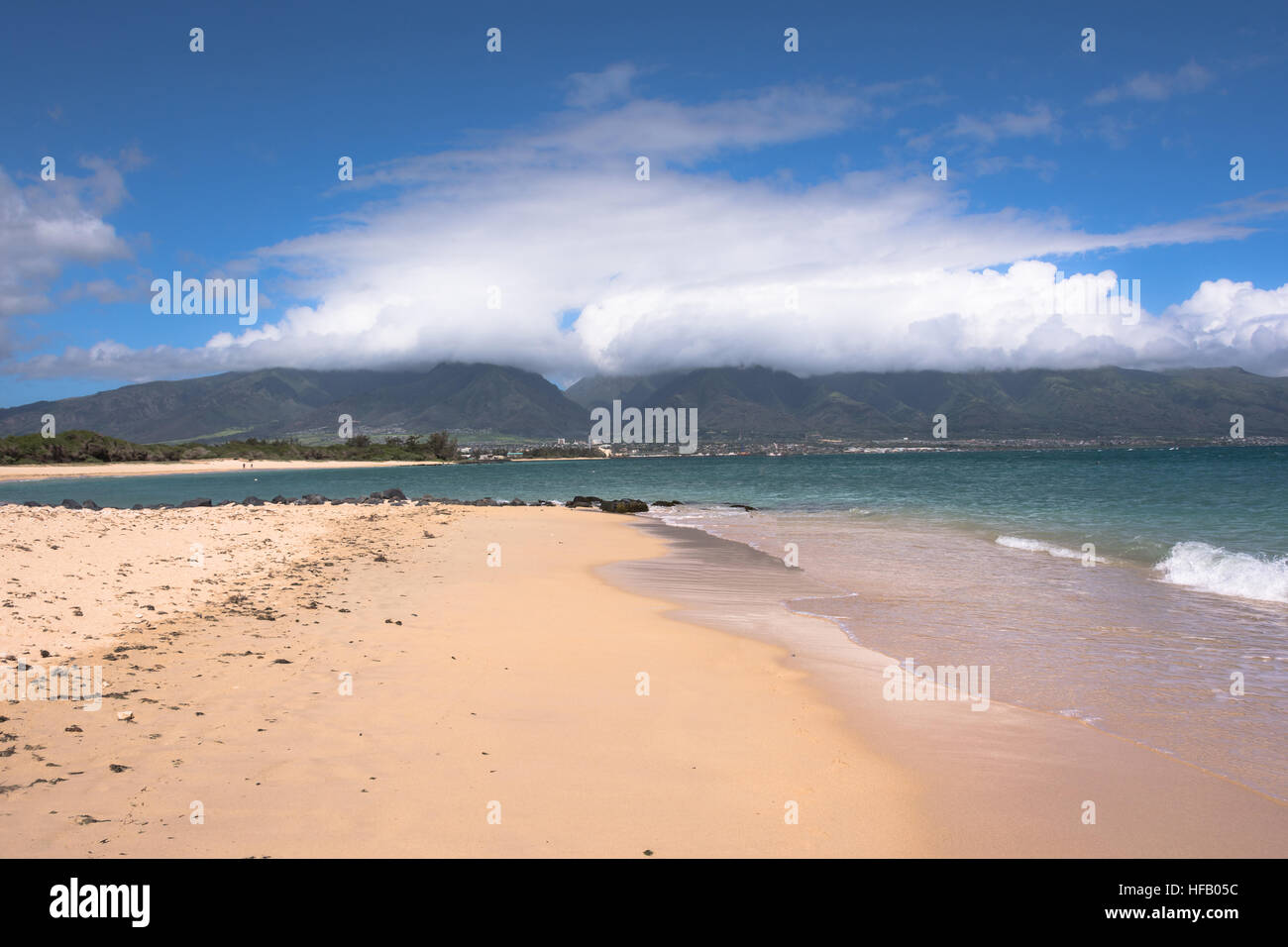 Kanaha beach in Maui, Hawaii Stock Photo - Alamy