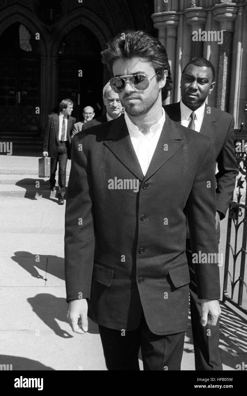 George michael singer hi-res stock photography and images - Alamy