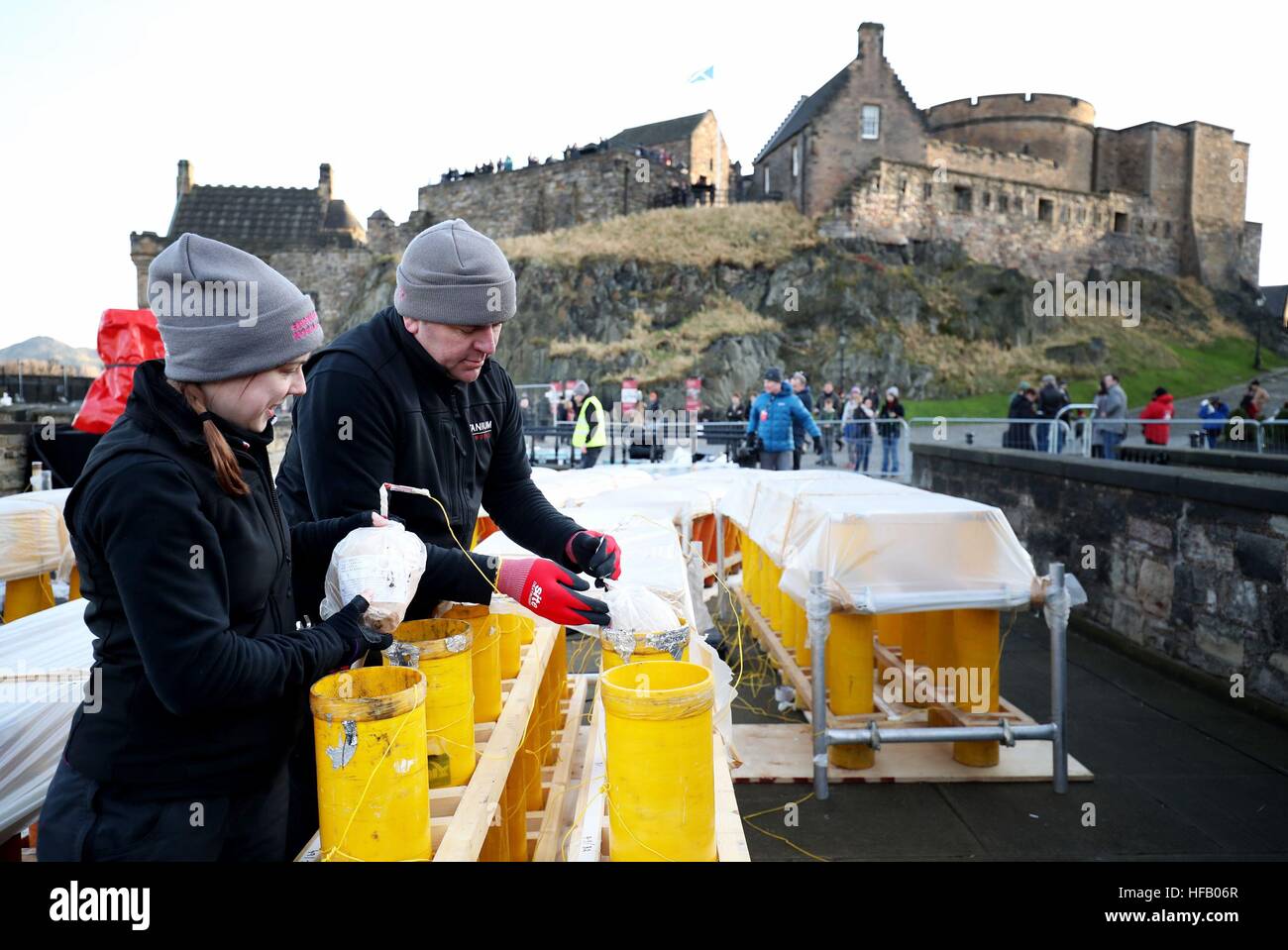 Pyro technicians hi-res stock photography and images - Alamy