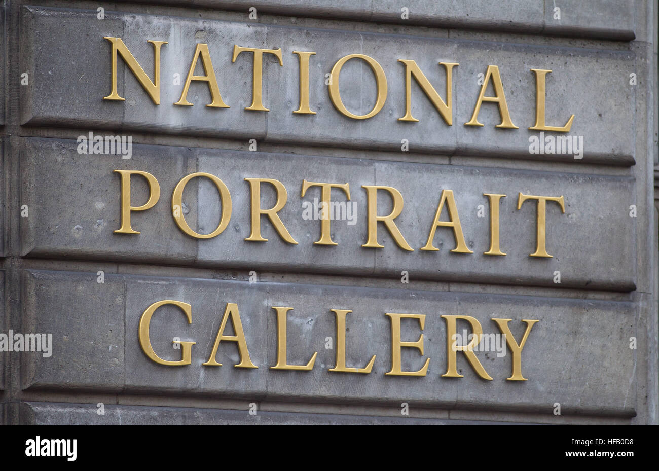 National Portrait Gallery Stock Photo - Alamy