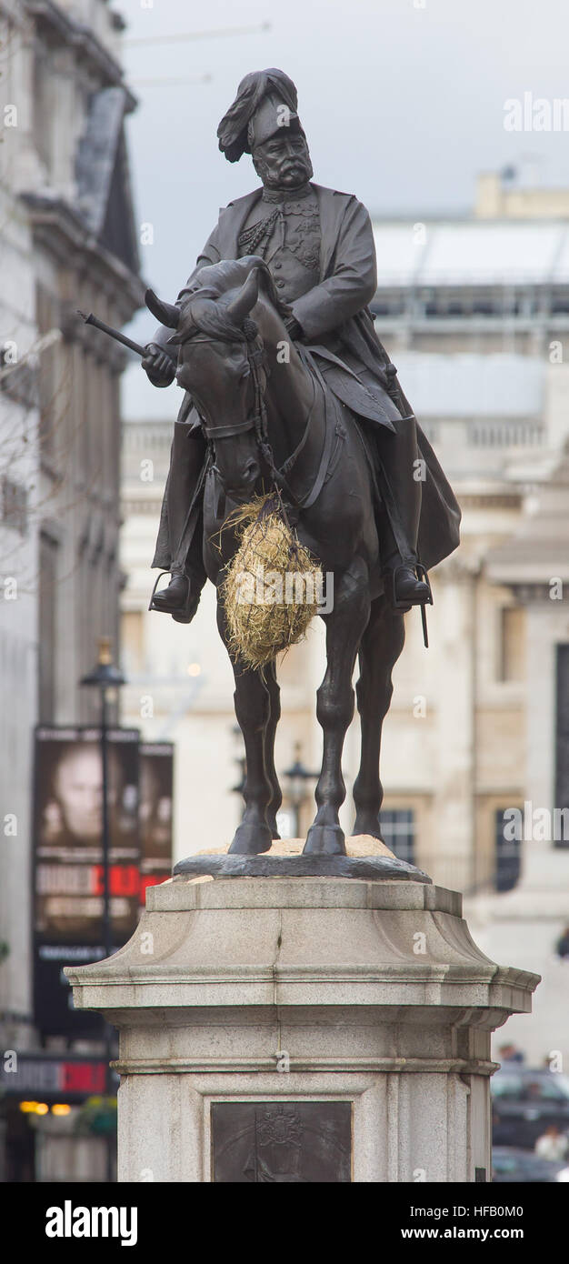 Duke of cambridge statue whitehall hi-res stock photography and images ...