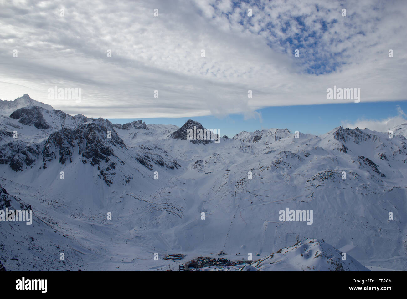 French Alps Mountain Range Stock Photo - Alamy