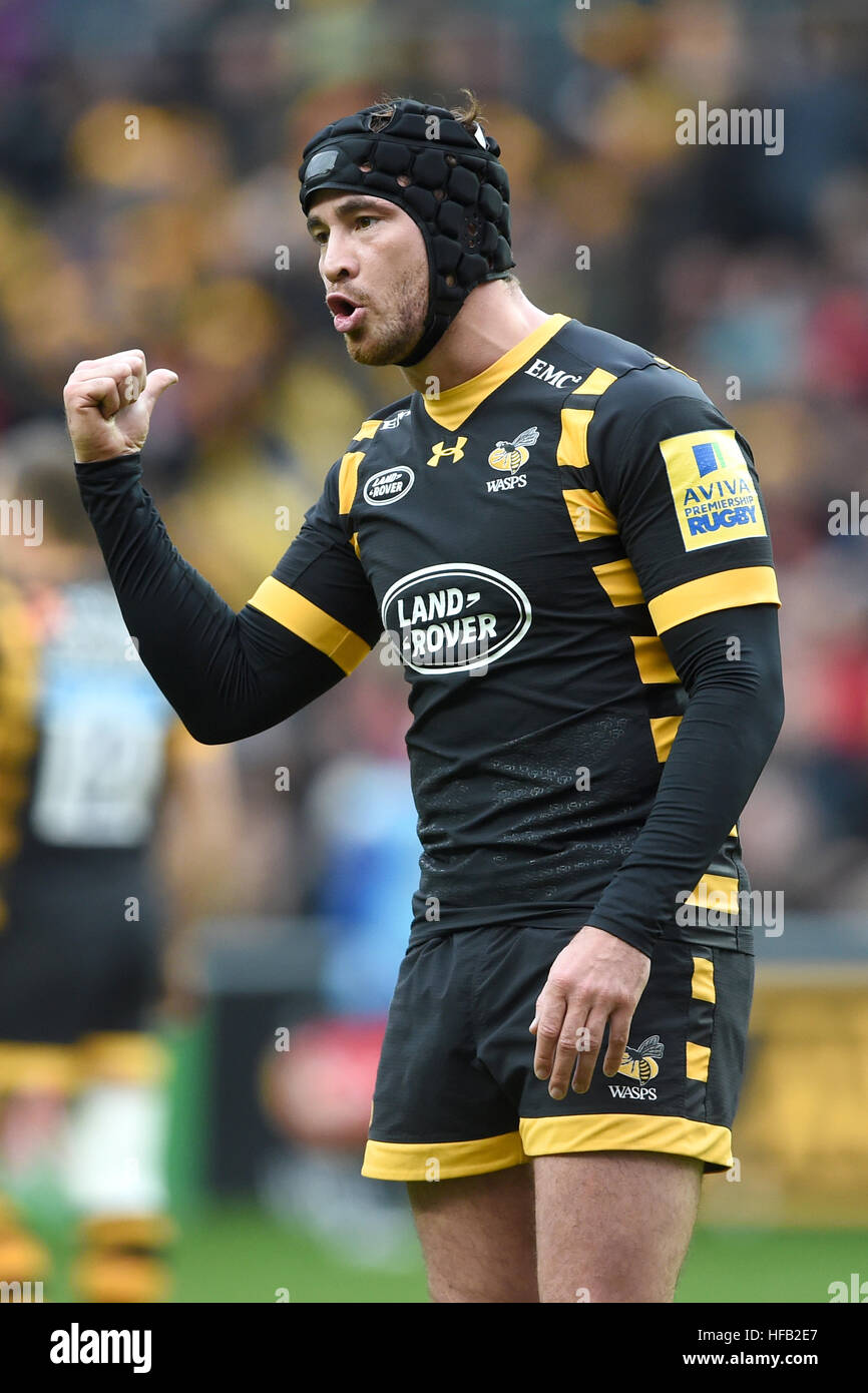 Danny Cipriani, Wasps Stock Photo - Alamy