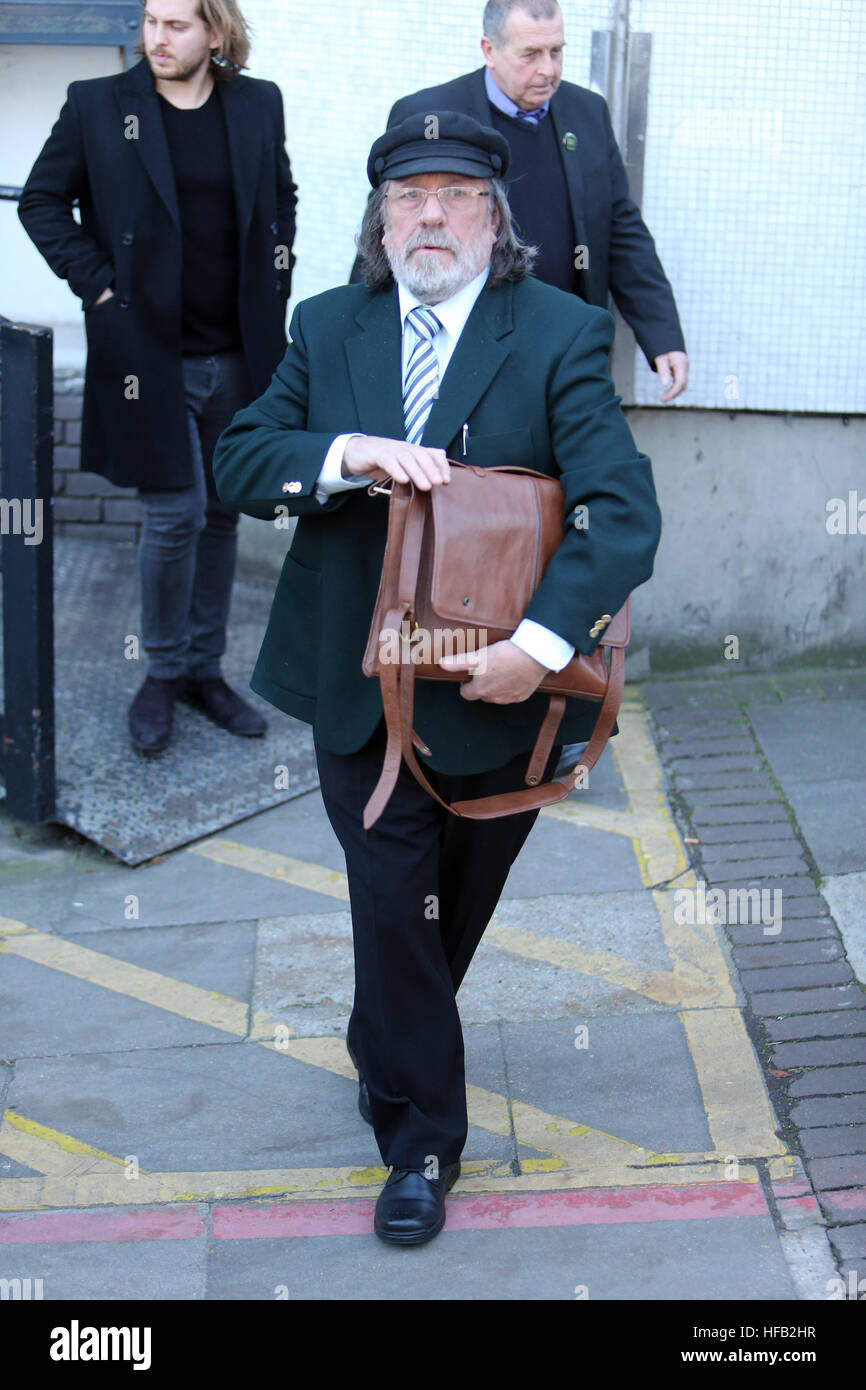 Ricky Tomlinson outside ITV Studios Featuring: Ricky Tomlinson Where ...