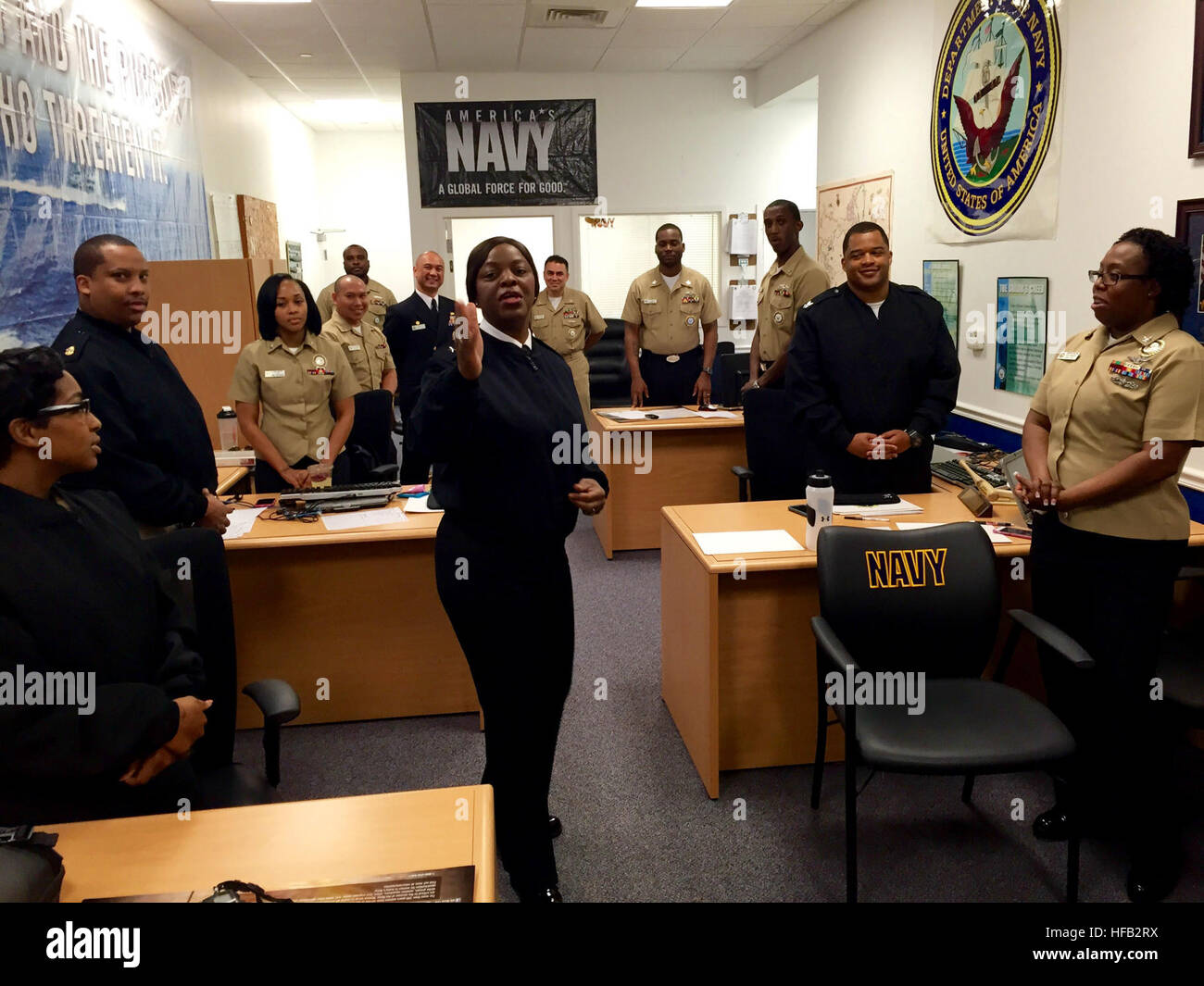Navy recruiting district houston hi-res stock photography and images ...