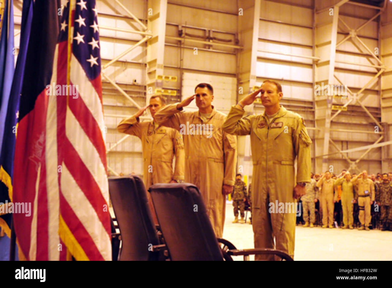 100428-N-6031Q-001 KABUL, Afghanistan -- Col. Kenneth Madura relieves ...