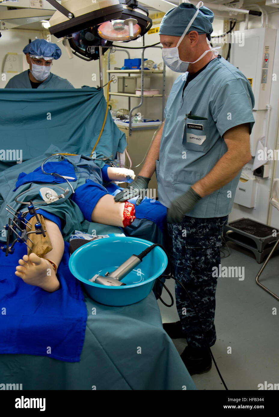 Lt. Doug Schukman, assigned to Expeditionary Medical Facility Great ...