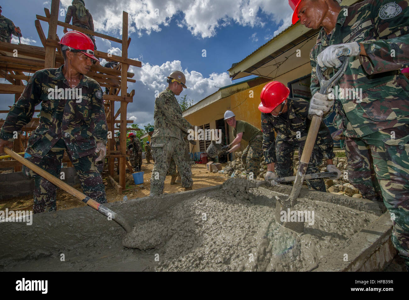 Combined joint civil military operations task force hi-res stock ...