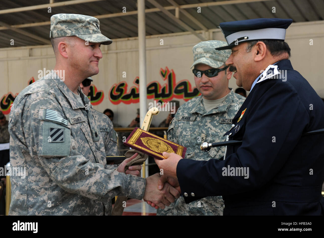 Lt. Col. Daniel Cormier, Commander, 1st Battalion, 30th Infantry ...