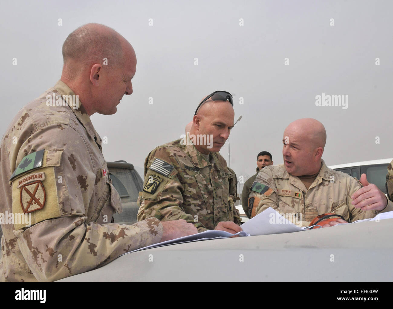 Col. John Fife, commander of the Consolidated Fielding Center Training ...