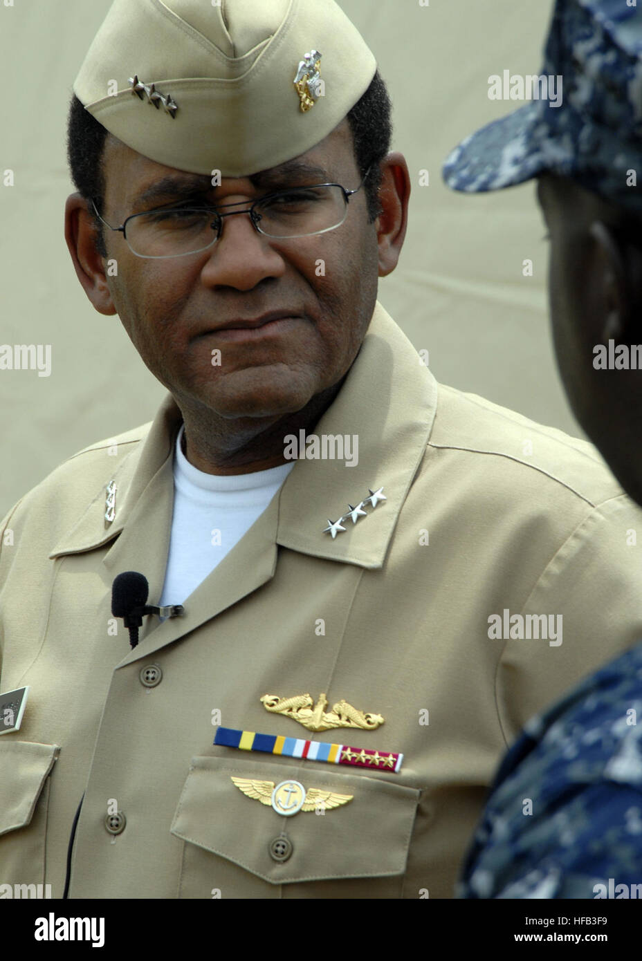 Commander, U.S. 2nd Fleet, Vice Adm. Mel Williams, Jr. discusses the ...
