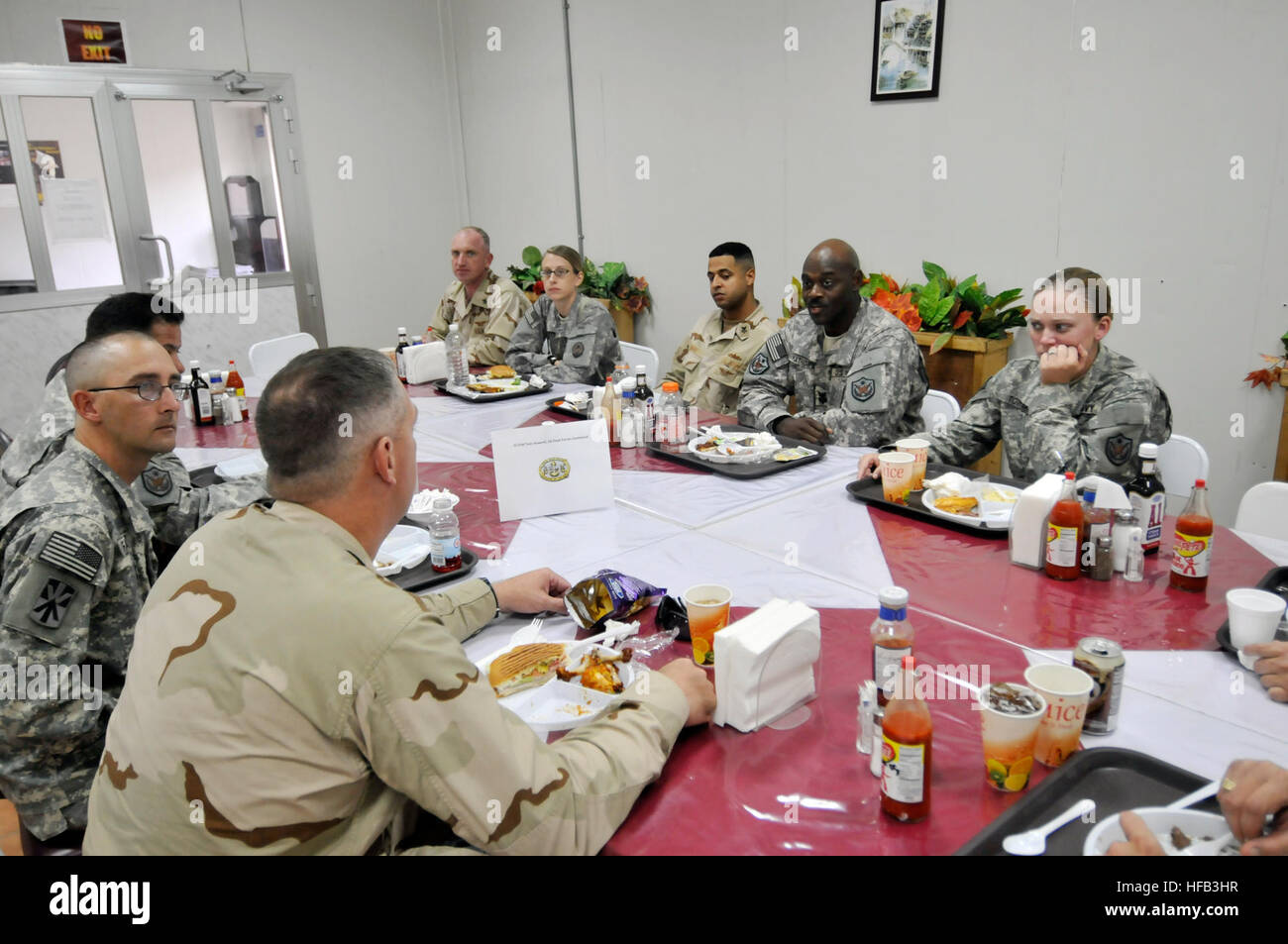 Fleet Forces Command Fleet Master Chief Tom Howard participates in a ...