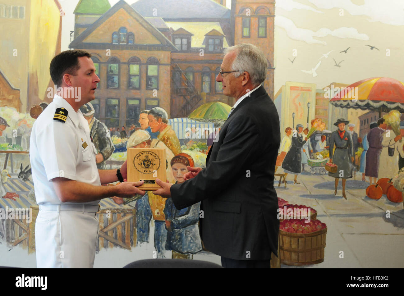 U.S. Navy Lt. Cmdr. Michael Fortenberry, the commanding officer of the ...