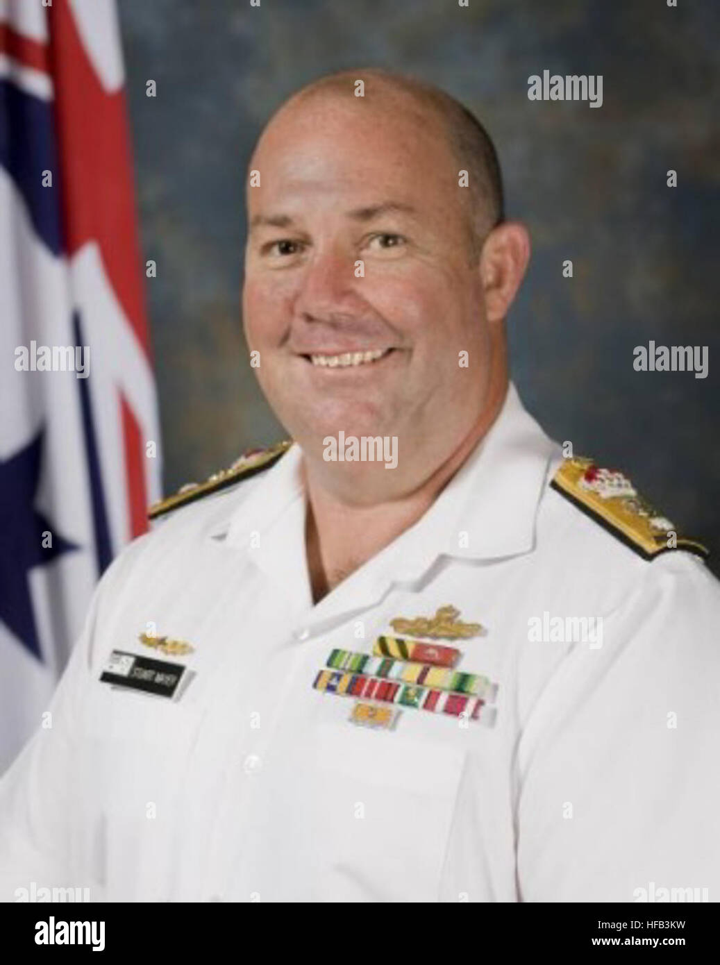 Commodore Stuart Campbell Mayer, CSC, RAN Stock Photo - Alamy