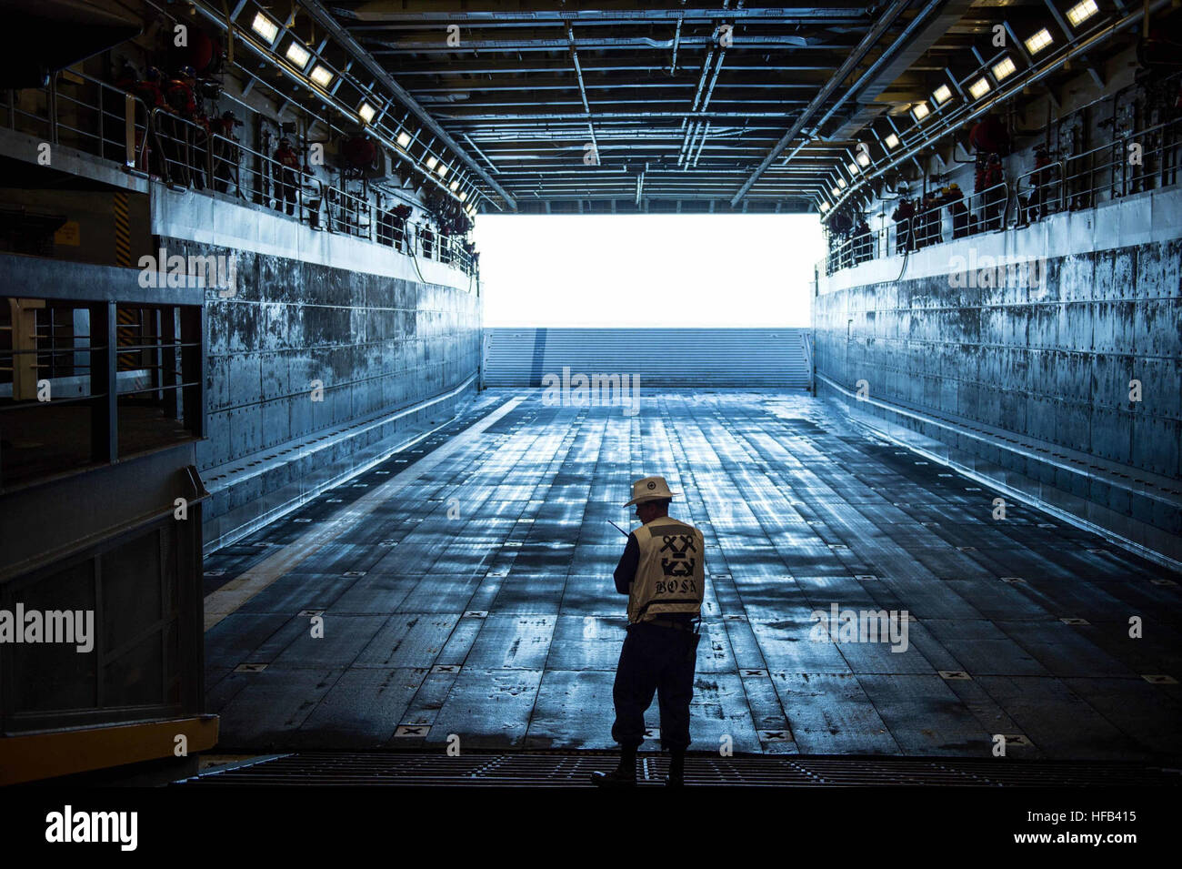 Marine deck warrant officer hi-res stock photography and images - Alamy