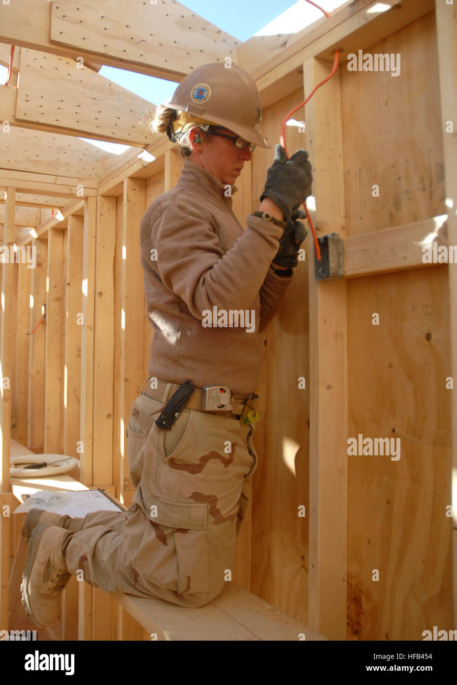A seabee assigned to naval mobile construction battalion nmcb 74 hi-res ...