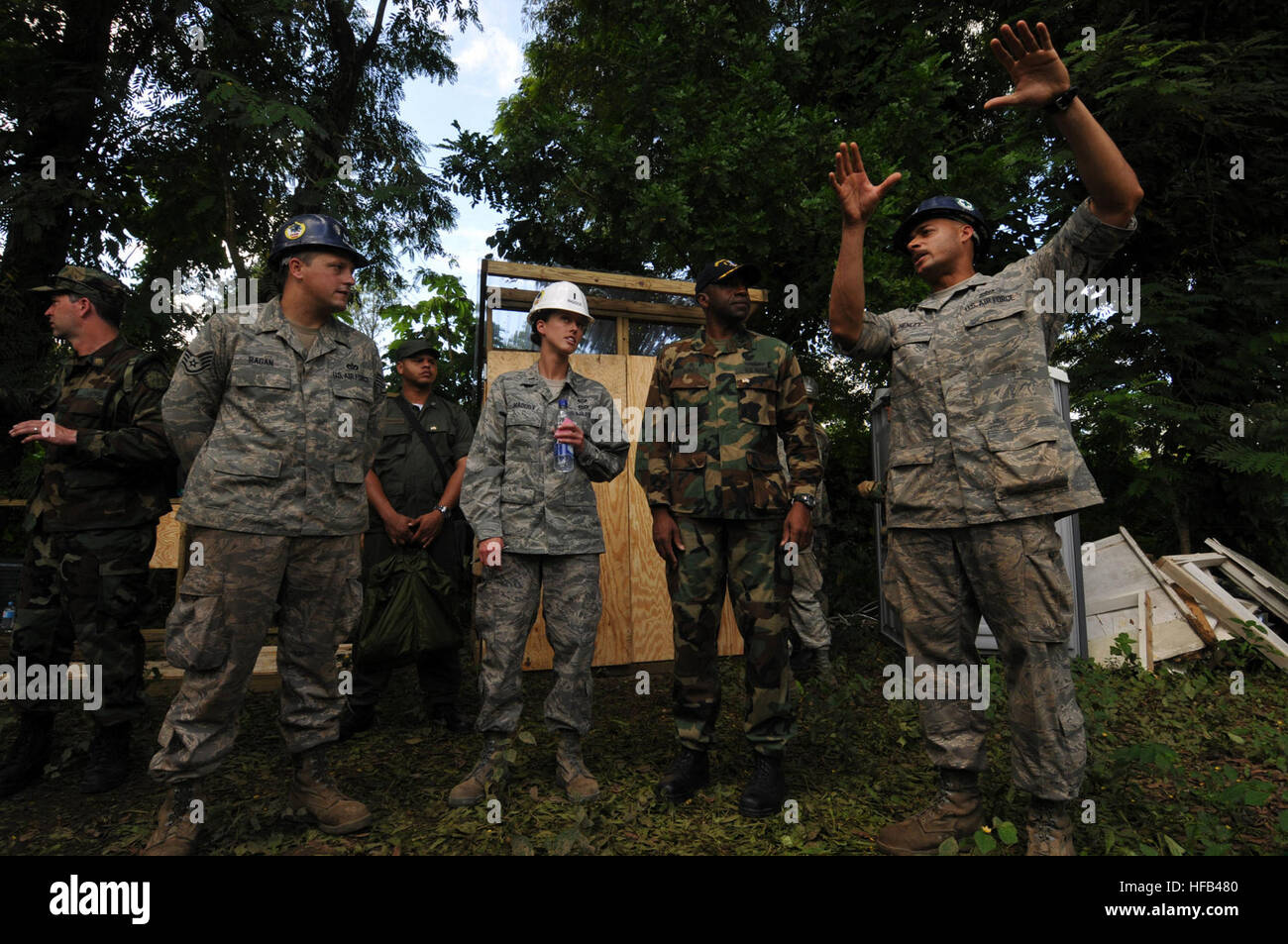 Capt. Fernandez "Frank" Ponds, mission commander for Continuing Promise ...