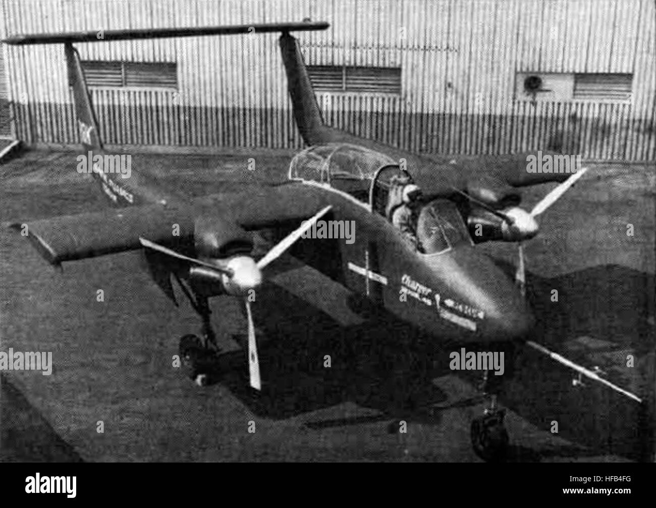 Convair 48 Charger on the ground 1964 Stock Photo - Alamy