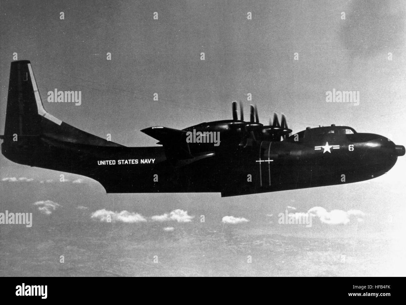 Convair R3Y-2 Tradewind in flight Stock Photo - Alamy