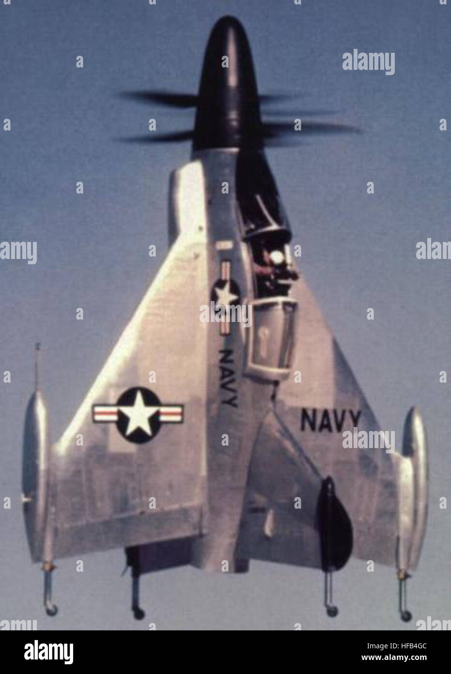 Convair XFY-1 Pogo Stock Photo - Alamy