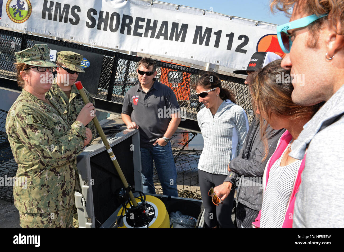 Commander Task Group 56.1 conducts mine countermeasures, explosive ...