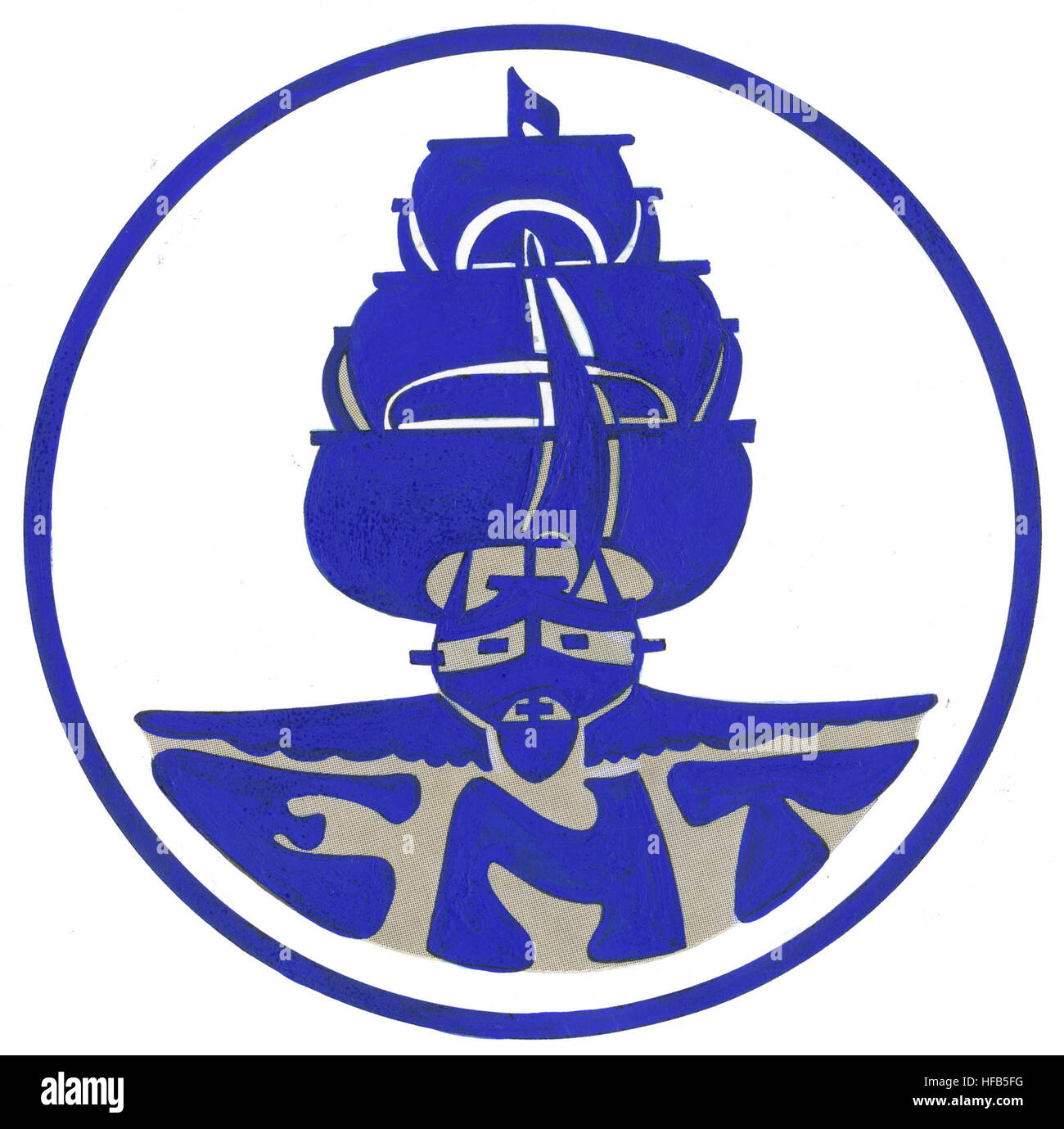 CV-6 Enterprise logo Stock Photo - Alamy