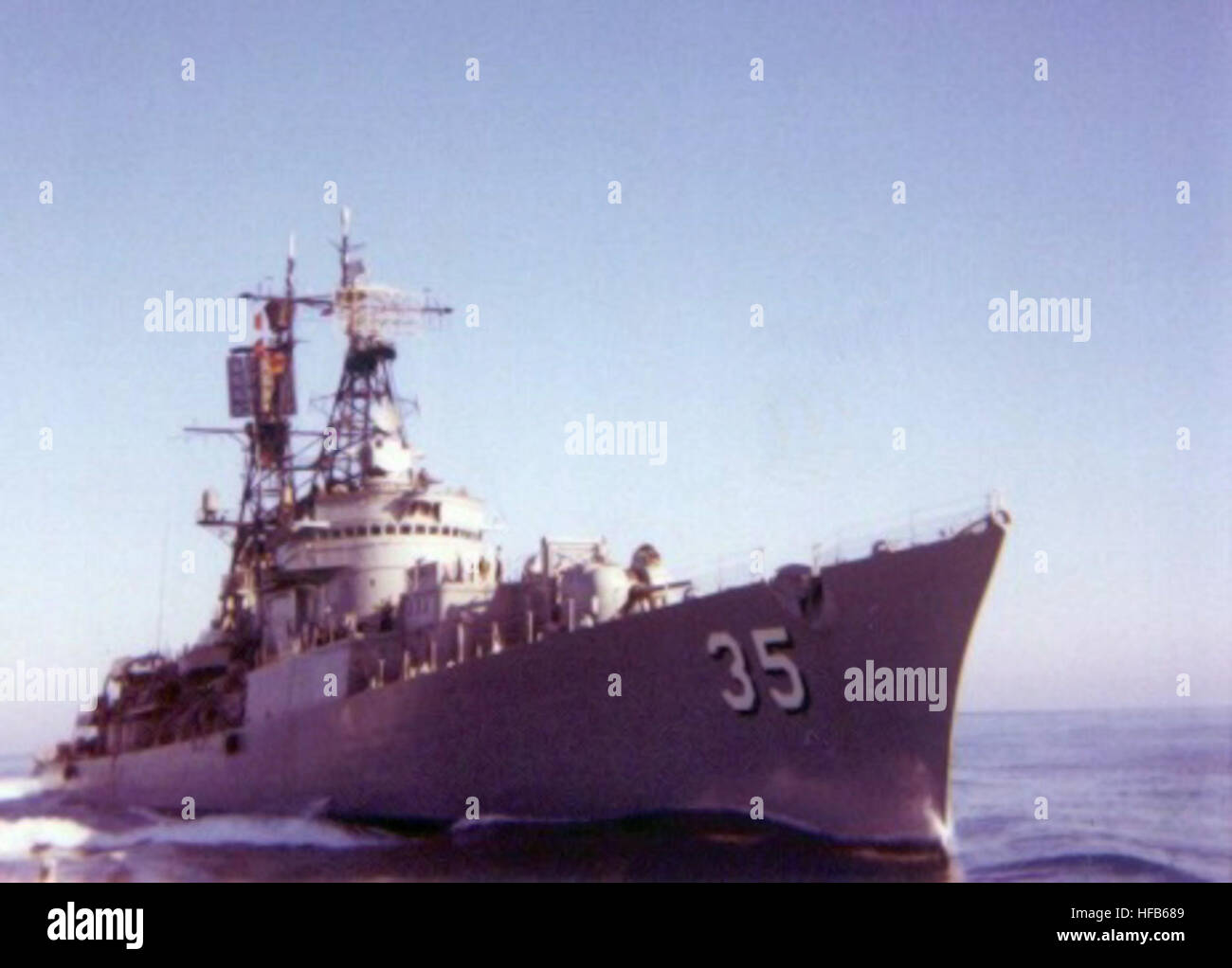 DDG-35 DD-692 1968 Stock Photo - Alamy