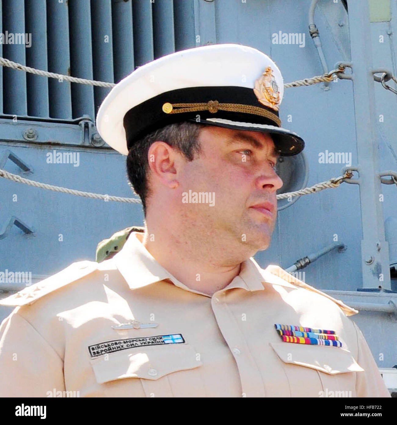Maritime safety u s navy capt dan shaffer hi-res stock photography and ...