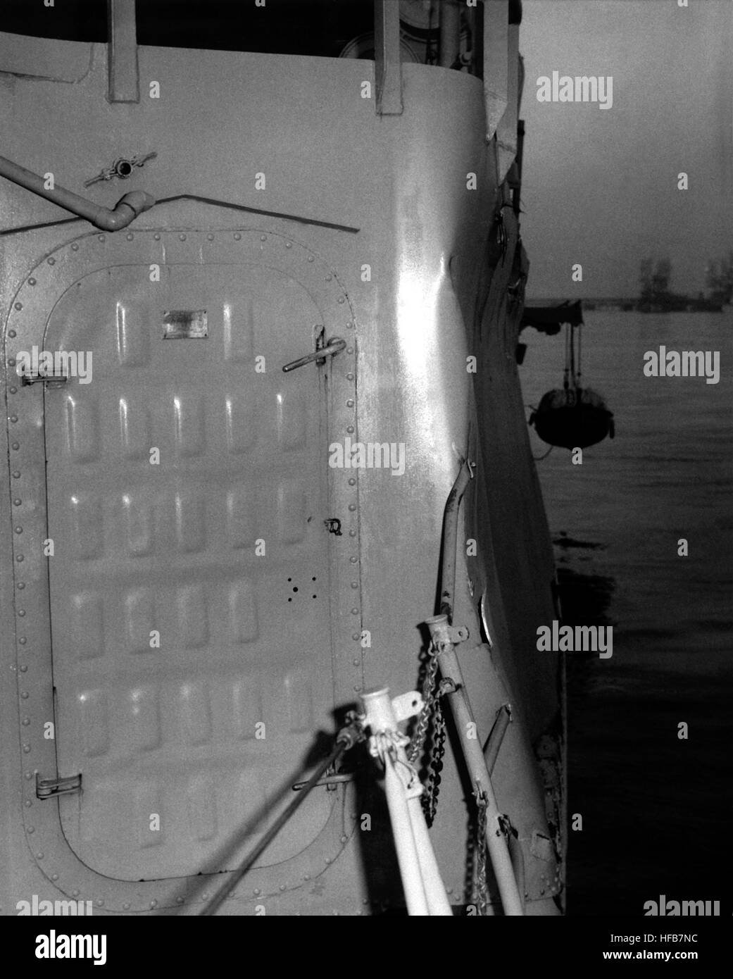 Sea guided missile cruiser Black and White Stock Photos & Images - Alamy