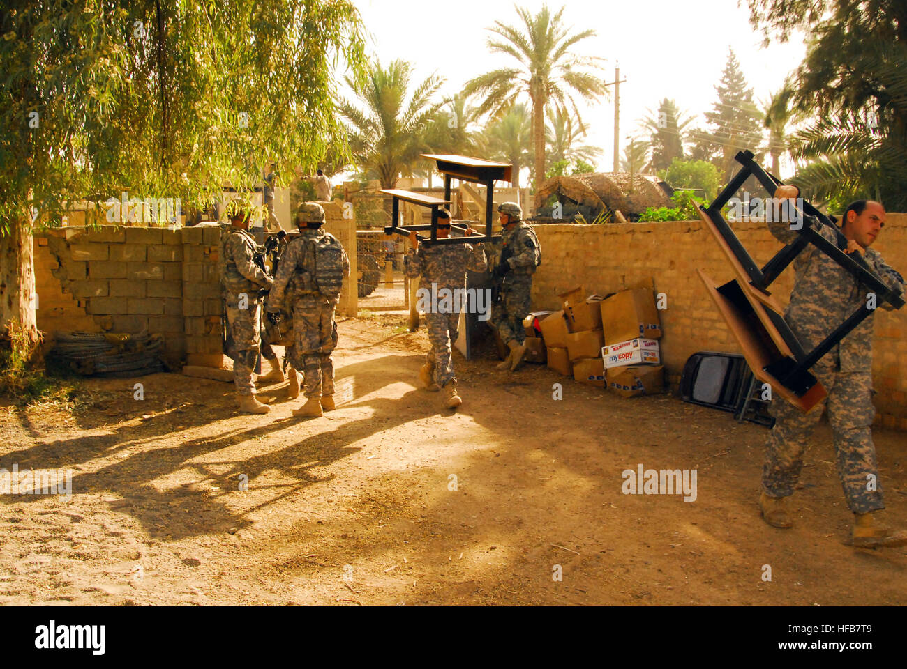 Operation tomahawk extreme school make over hi-res stock photography ...