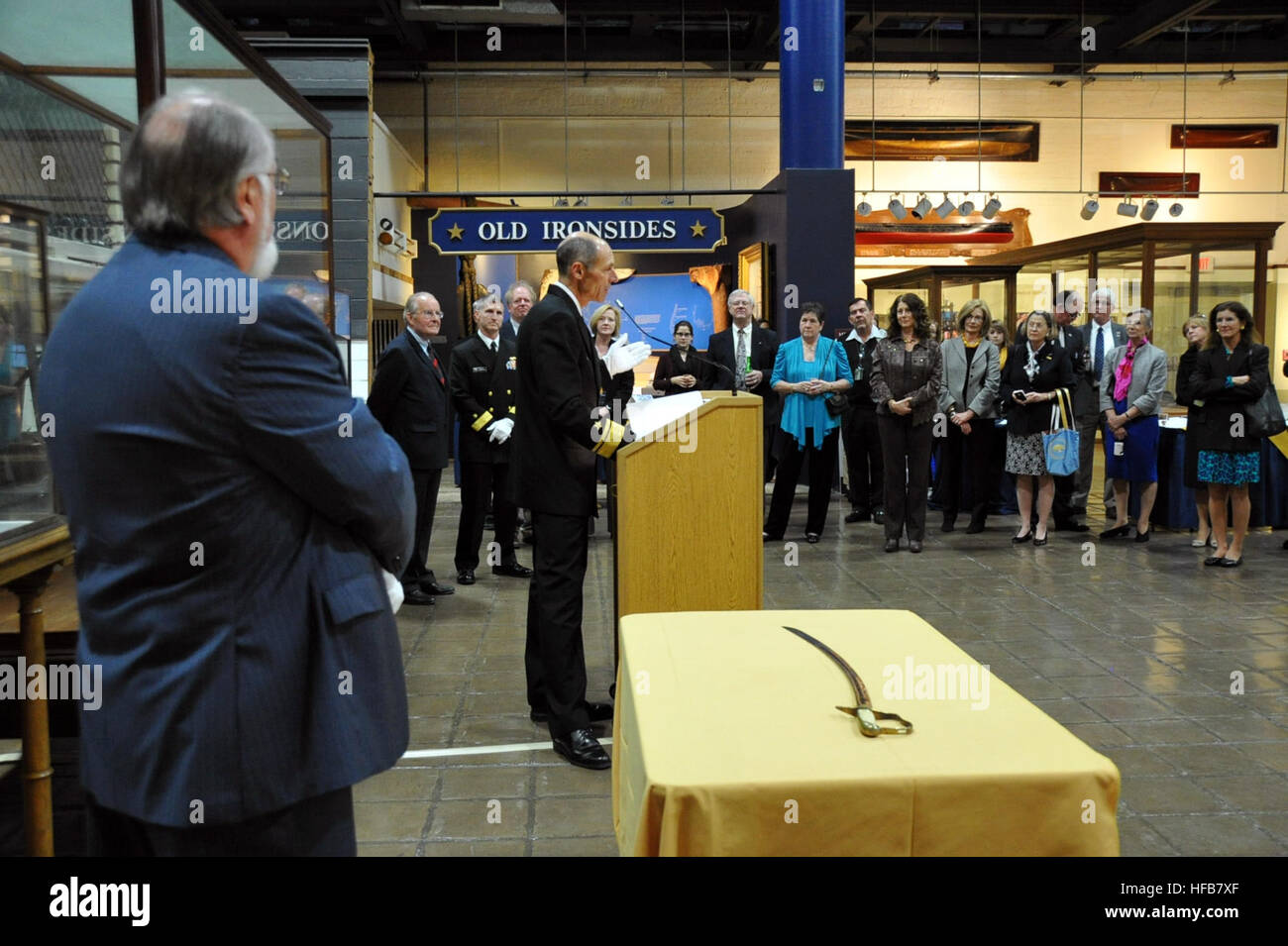 The sword of Commodore Joshua Barney is donated to the National Museum ...