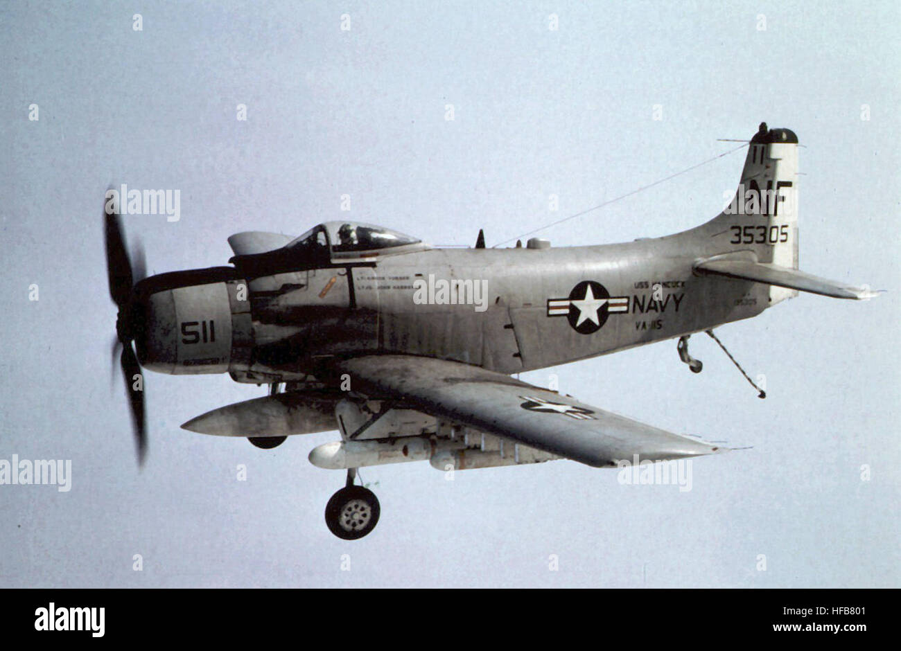 Douglas a 1h skyraider hi-res stock photography and images - Alamy