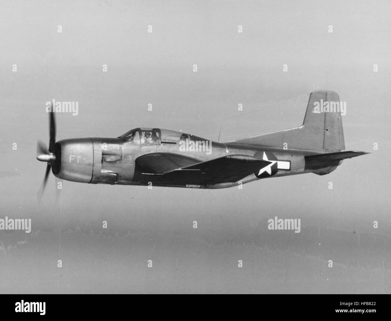 Douglas BTD-1 Destroyer in flight in July 1944 Stock Photo - Alamy