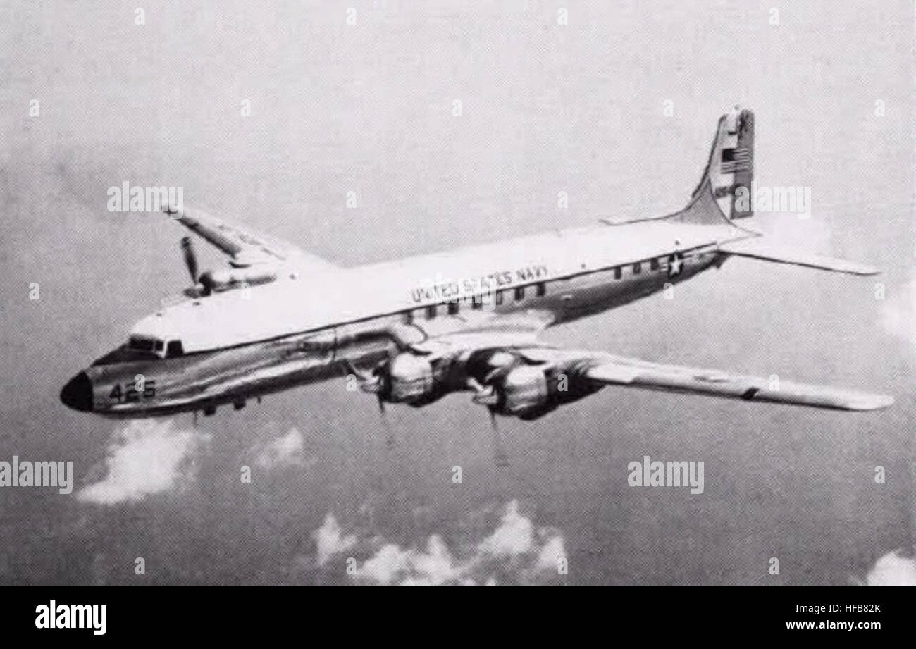 Douglas C-118B VR-1 1966 Stock Photo - Alamy