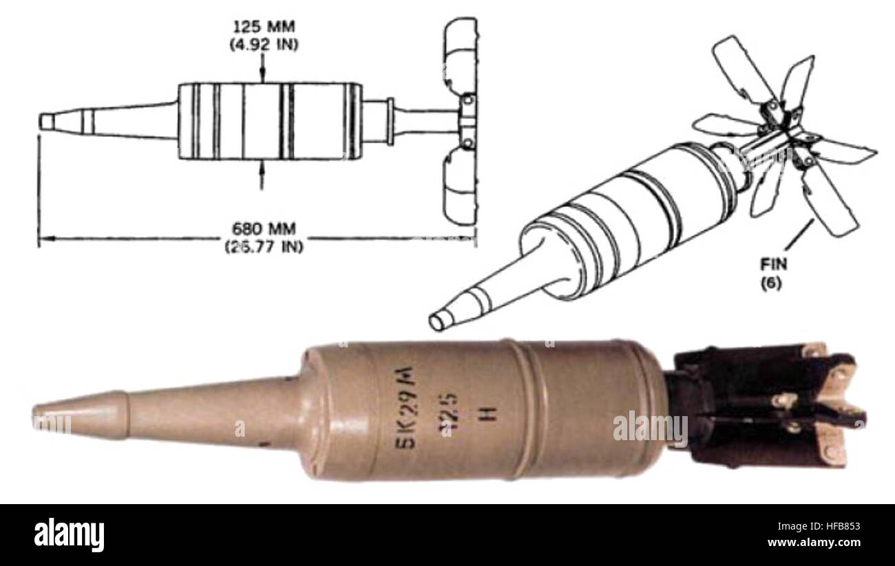 125mm 3BK29 HEAT Stock Photo - Alamy