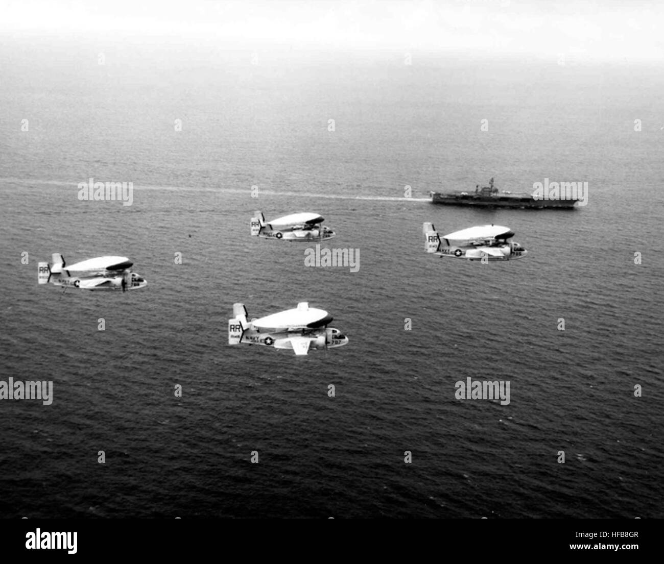 E-1B VAW-11 CVA-64 1963 Stock Photo - Alamy