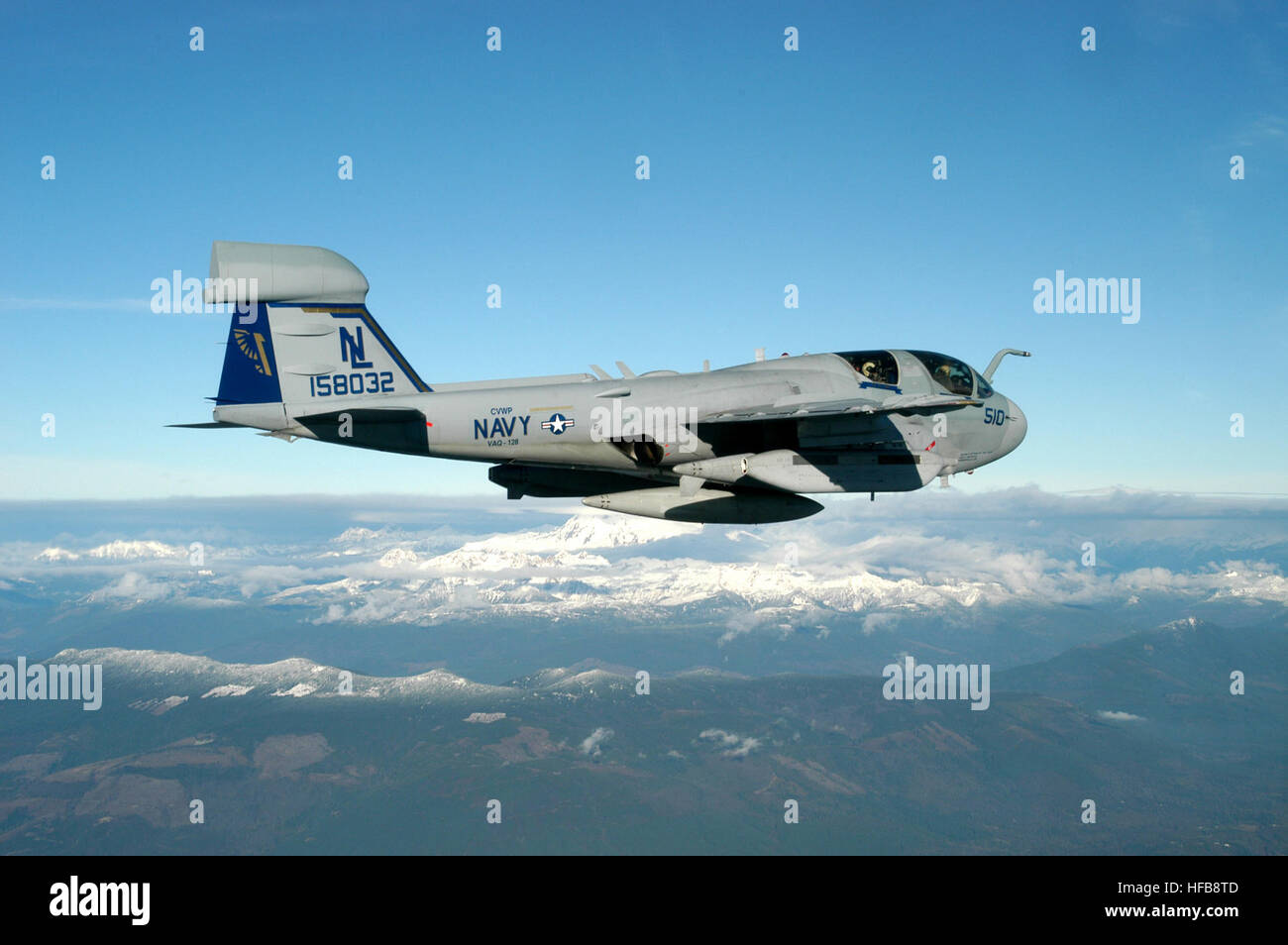 030204-N-6436W-001 Oak Harbor, Wash., (Feb. 4, 2003) -- An EA-6B ...
