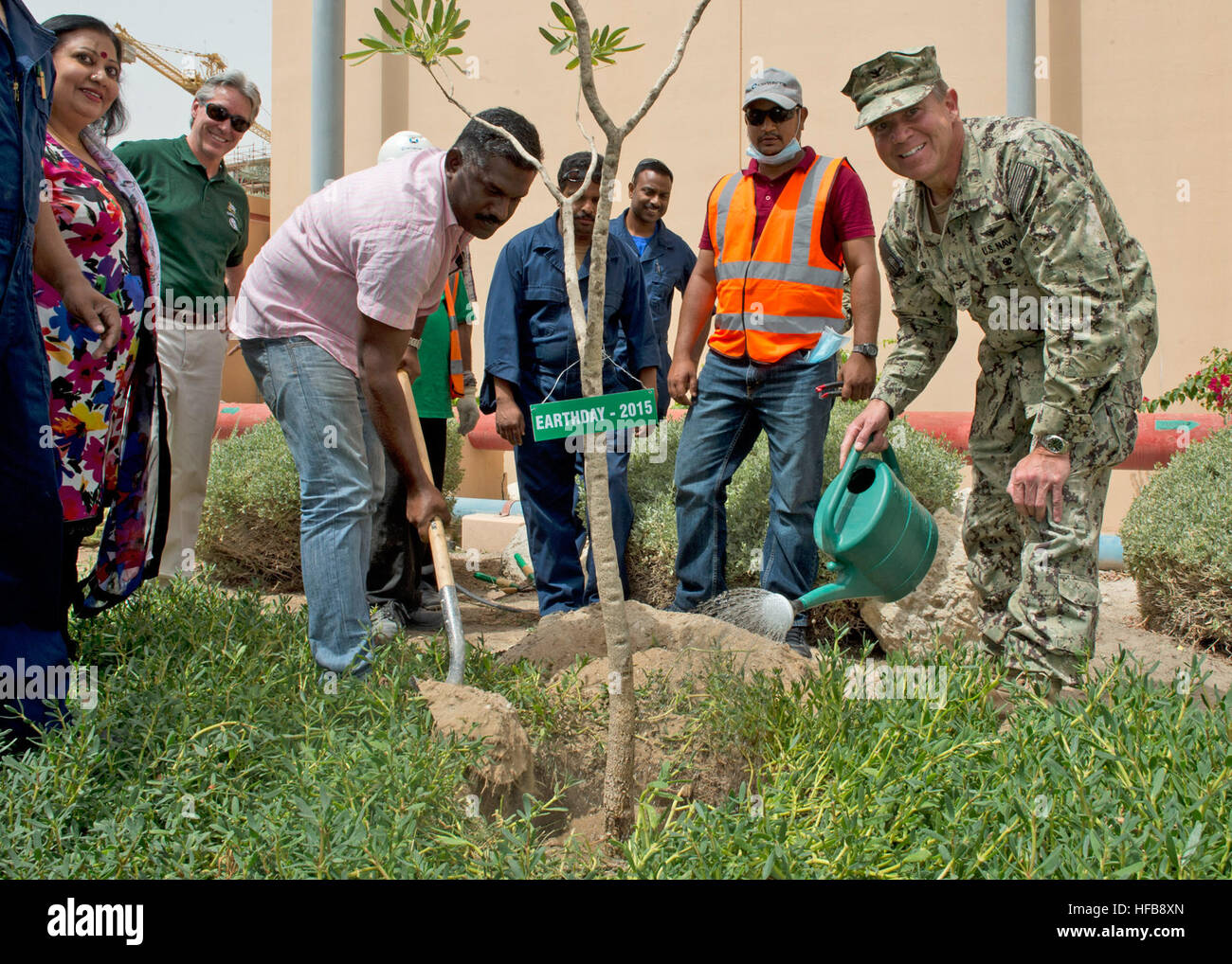 150422-N-KM734-039 NAVAL SUPPORT ACTIVITY BAHRAIN (April 22, 2015) Capt ...